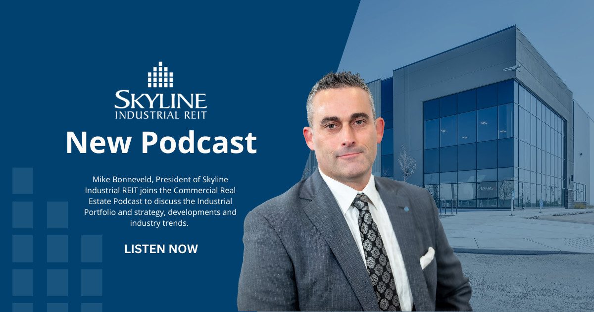 Mike Bonneveld, President, Skyline Industrial REIT, Featured on ...