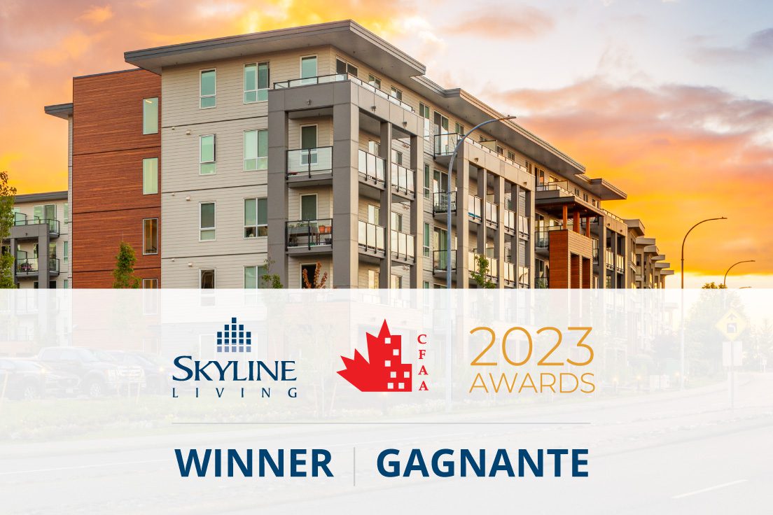 Skyline Living Wins Rental Housing Provider Award for 2023! | Skyline