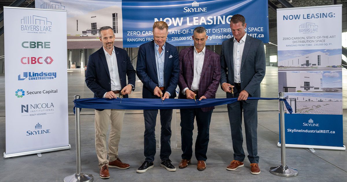 Cérémonie d’inauguration du centre Bayers Lake à Halifax | Skyline