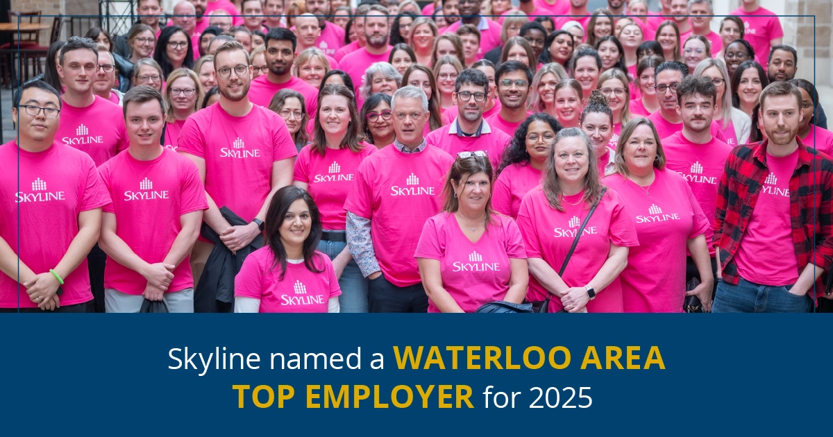 Skyline named one of Waterloo Area’s Top Employers for 2025 | Skyline